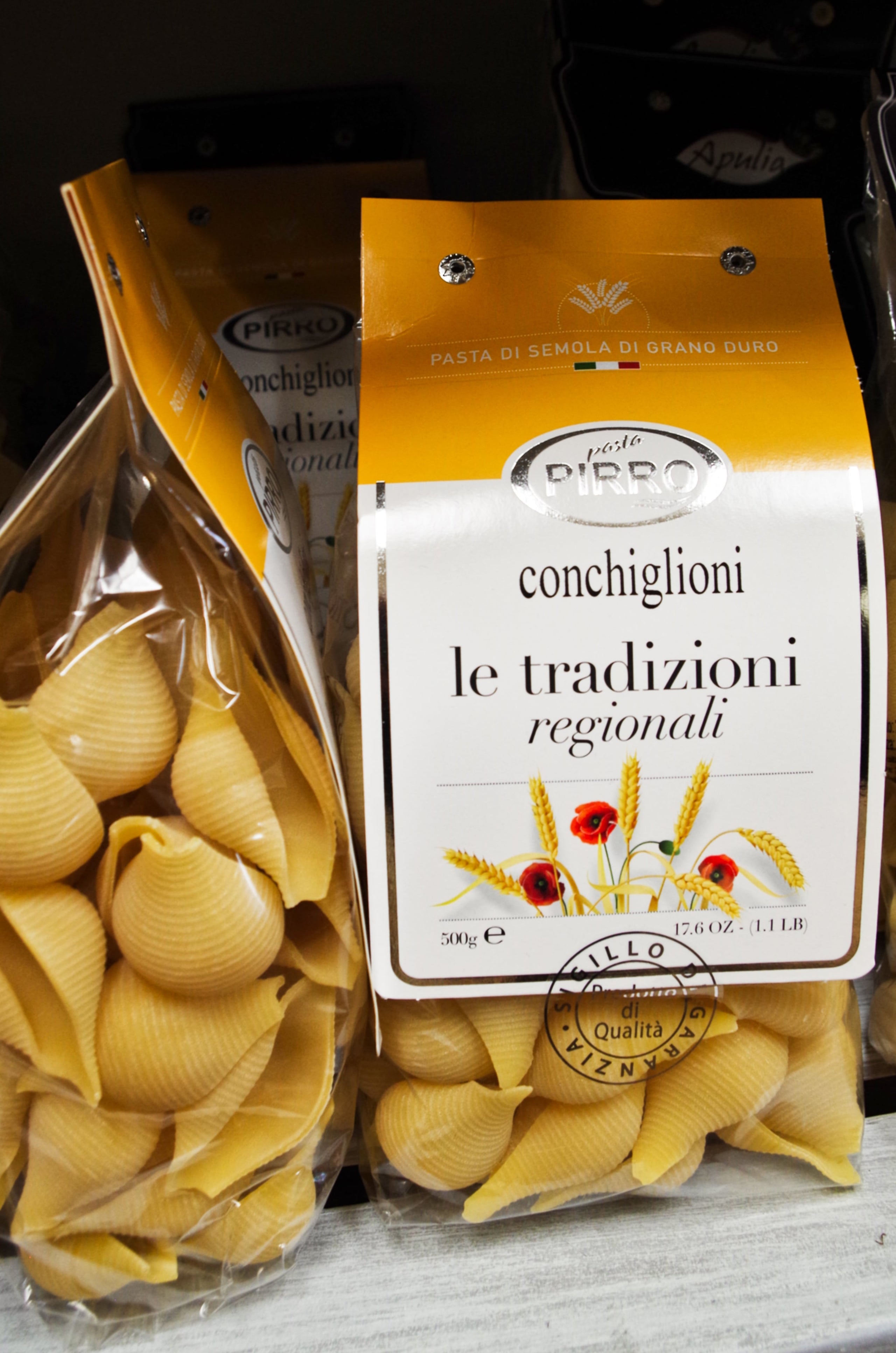 Pirro Conchiglioni (Large Shells) Pasta 500g
