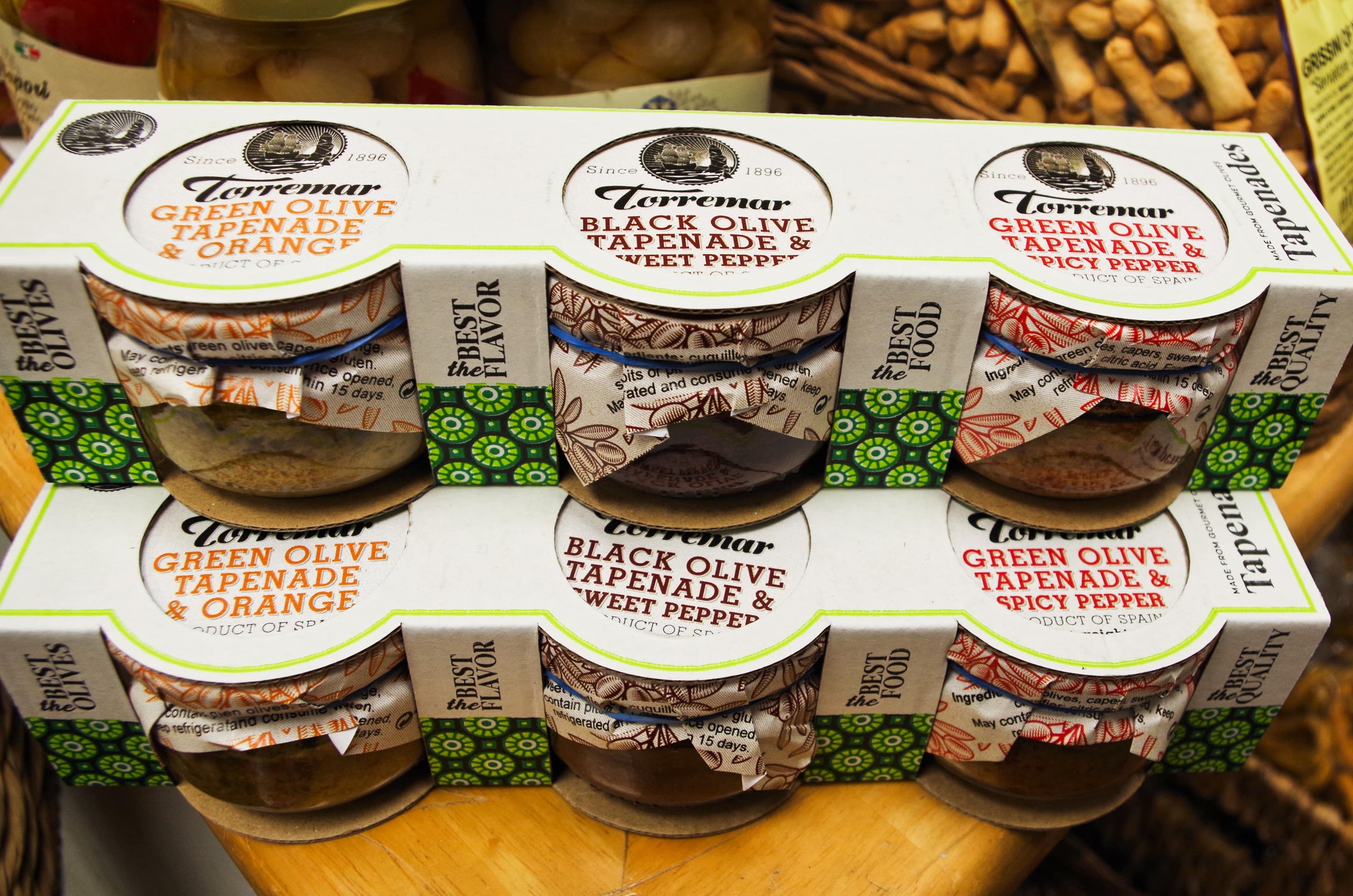 Torremar Olive Tapenade Gift Pack 3X100g